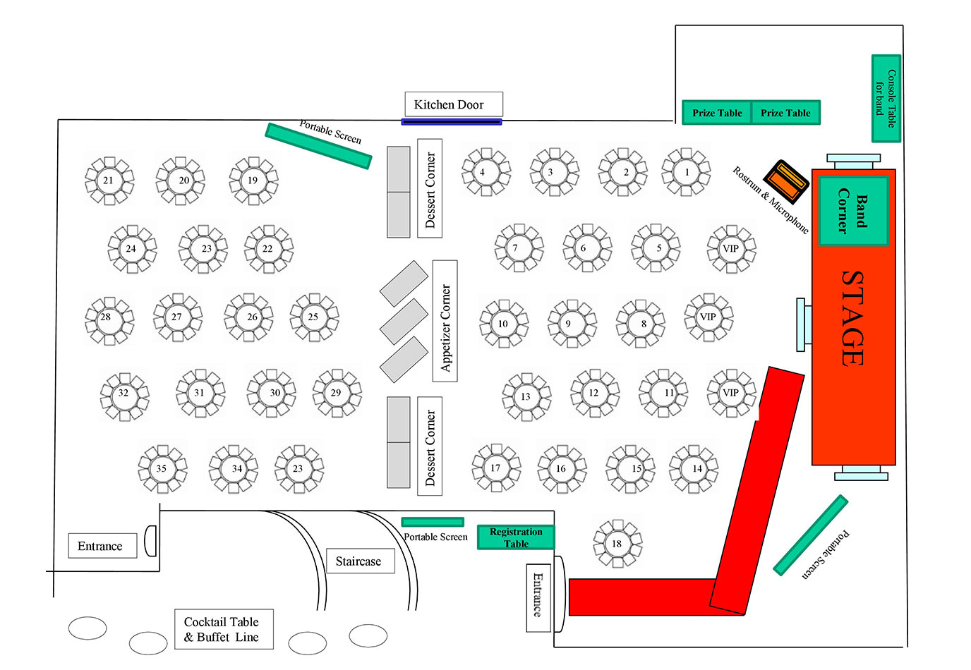 Wedding Hall in Shah Alam | Cenderawasih | Glenmarie Golf Resort