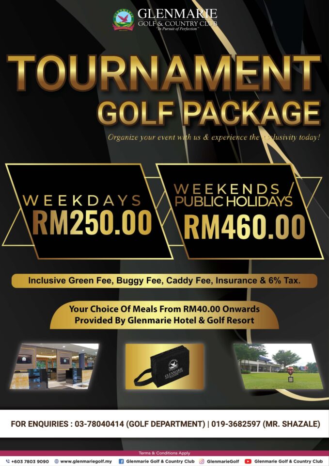 Golf Rates Malaysia | Glenmarie Hotel & Golf Resort | Rates